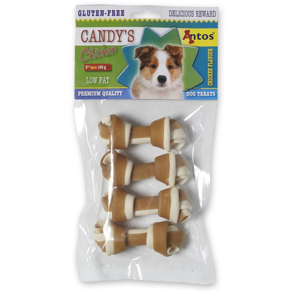 Candy's Chicken 3" 4 piezas 100 gr - Antos